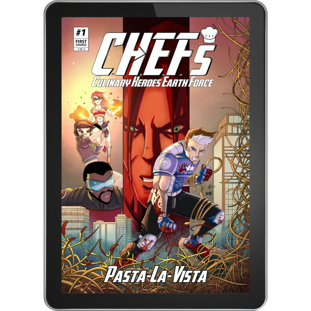 CHEFs Vol. 1: Pasta-La-Vista (DIGITAL) – Draw and Talk Comics